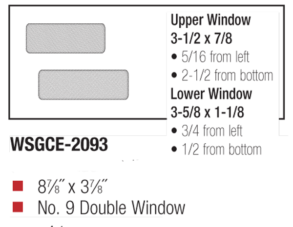 Double Window Envelopes – StockChecks, Inc.