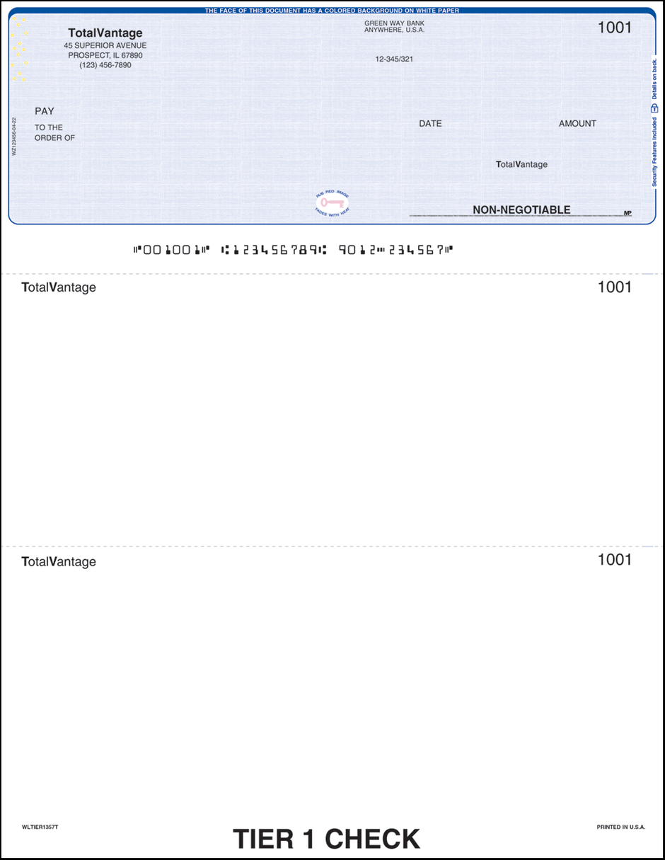 Business Laser Checks – StockChecks, Inc.