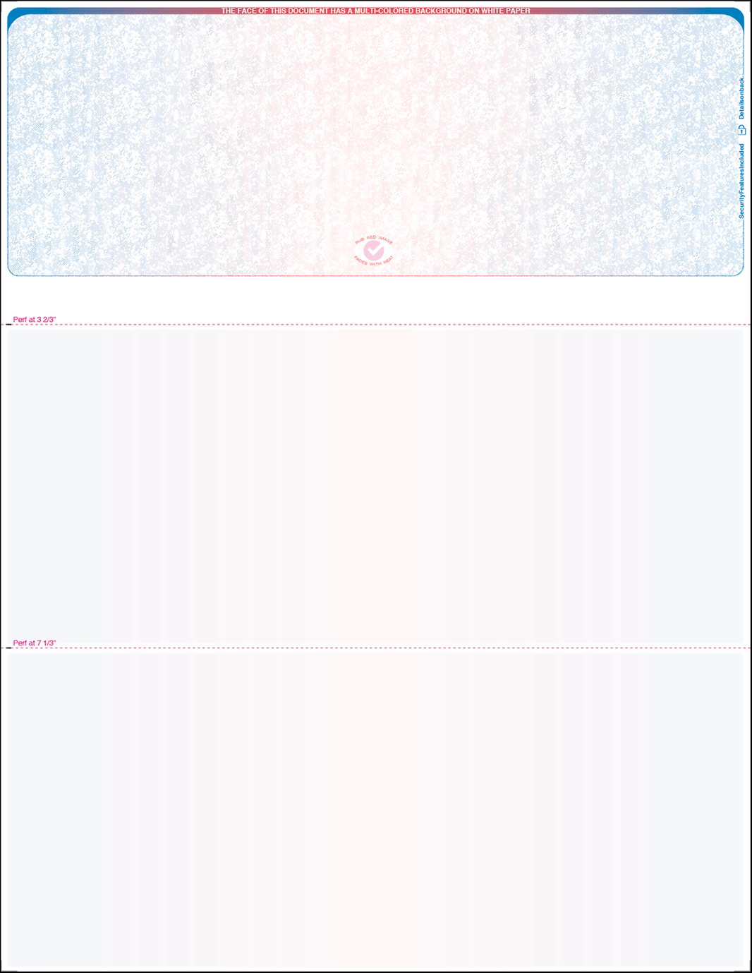 Equal Perforated Checks – StockChecks, Inc.