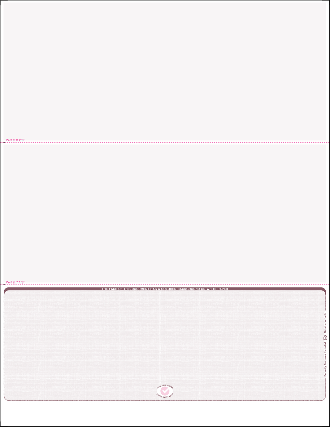 Equal Perforated Checks – StockChecks, Inc.